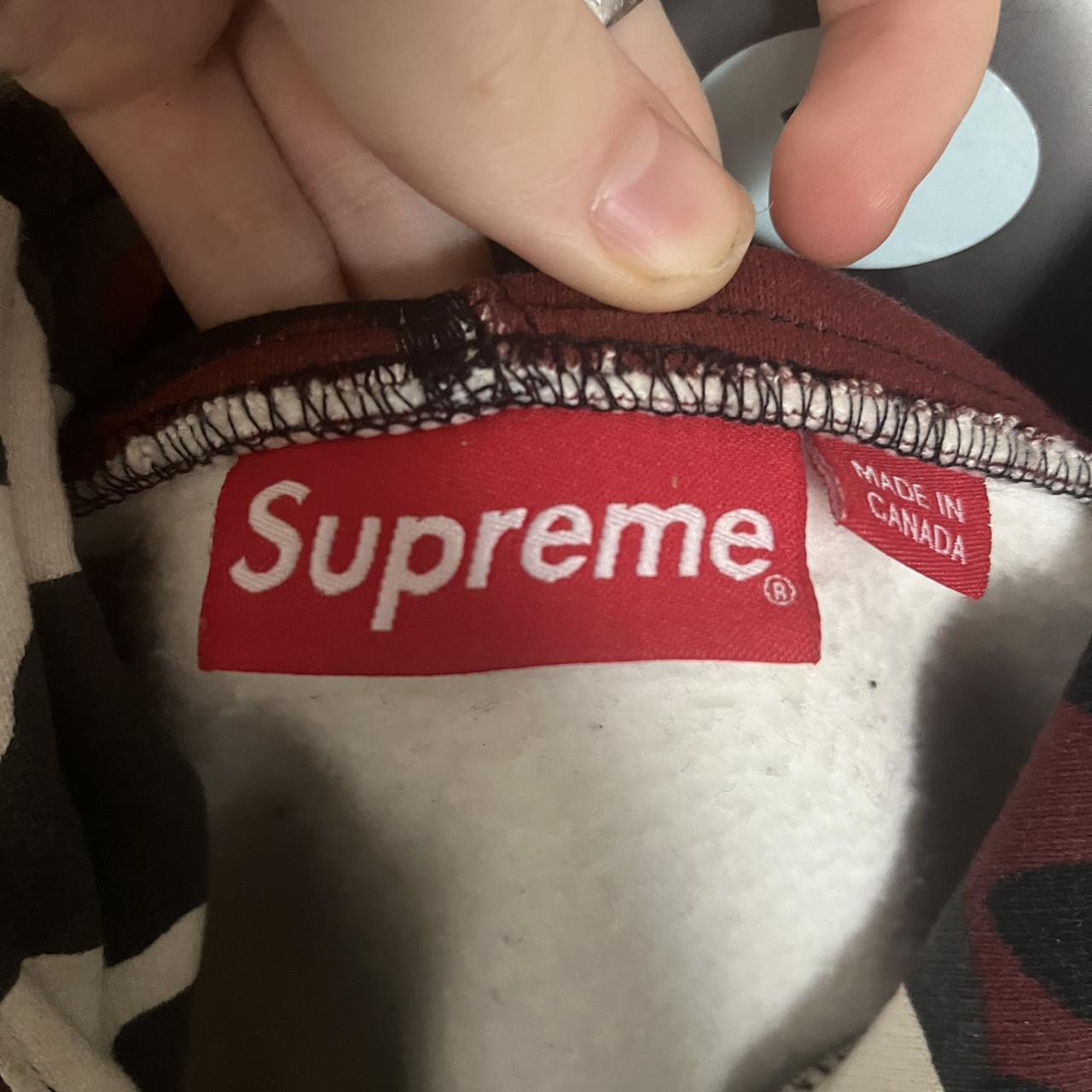 supreme urban camo small bogo zip up rare piece from... - Depop