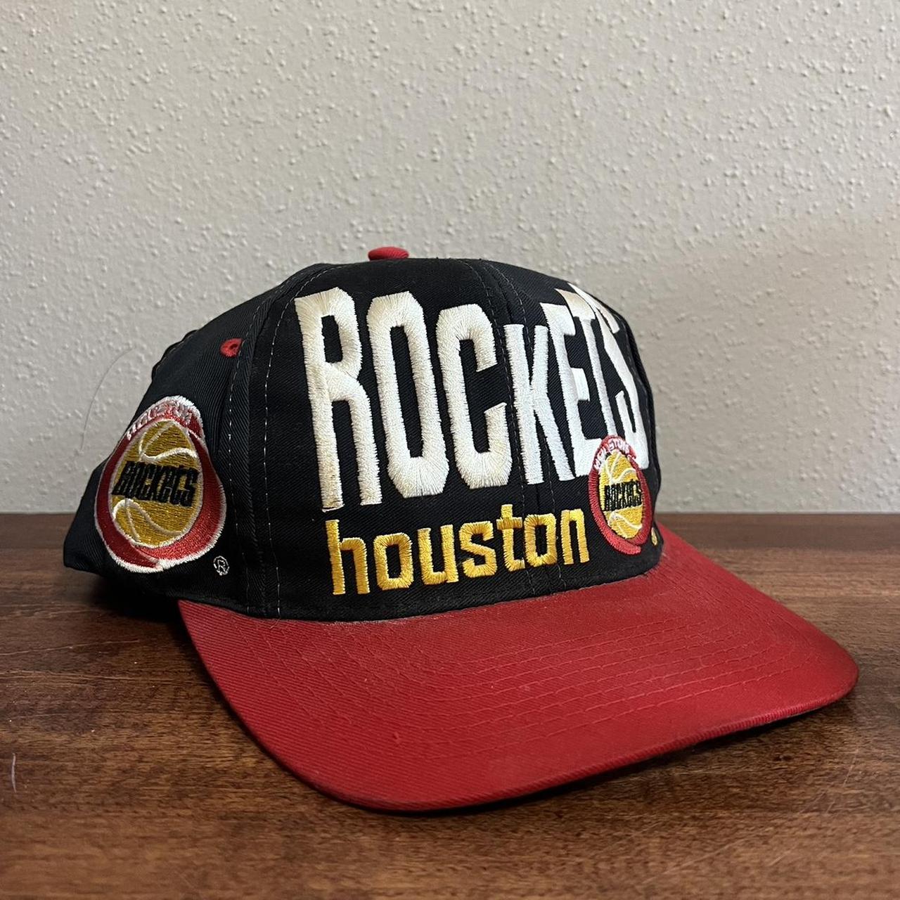 Vintage 90s Houston Rockets logo 7 SnapBack. In... - Depop