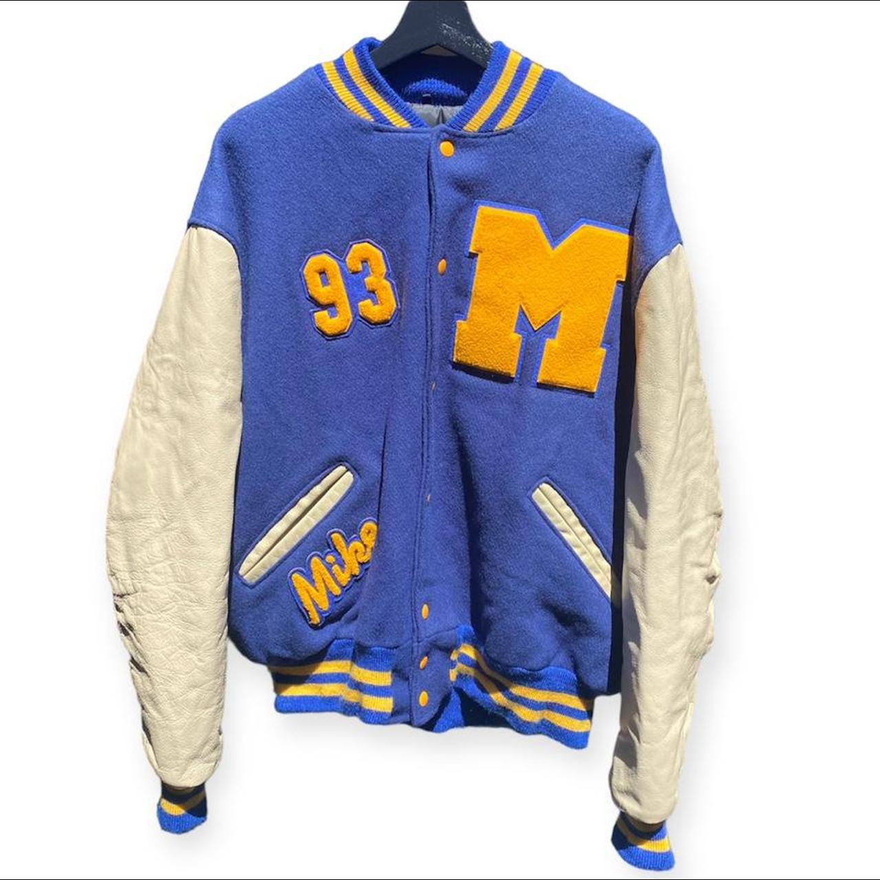 90’s Varsity Jacket by DeLong - super dope n clean... - Depop