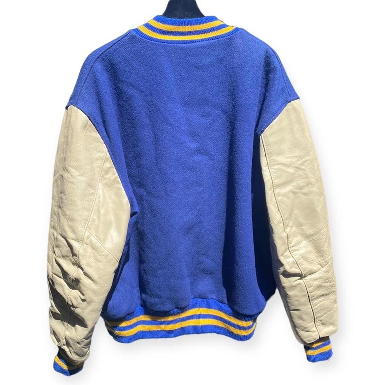90’s Varsity Jacket by DeLong - super dope n clean... - Depop