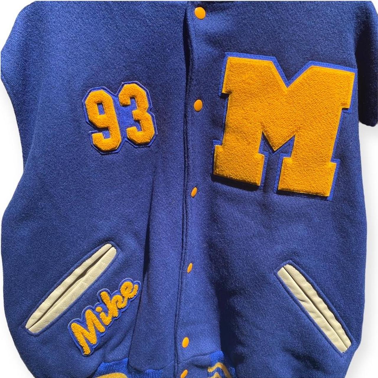 90’s Varsity Jacket by DeLong - super dope n clean... - Depop