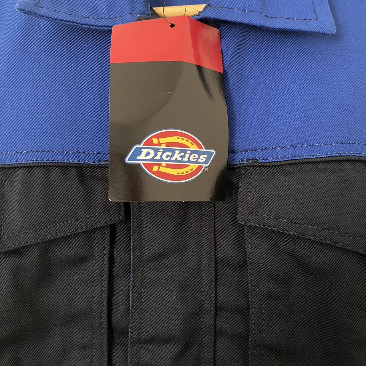Black And Dark Blue Dickies Vest Brand New With Depop