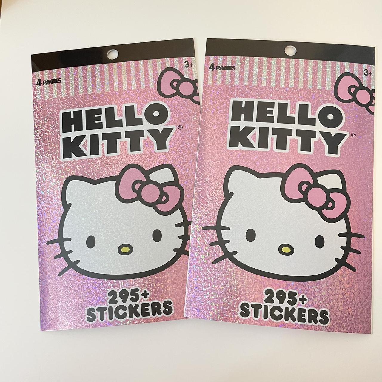 Hello Kitty Pink Stickers | Depop