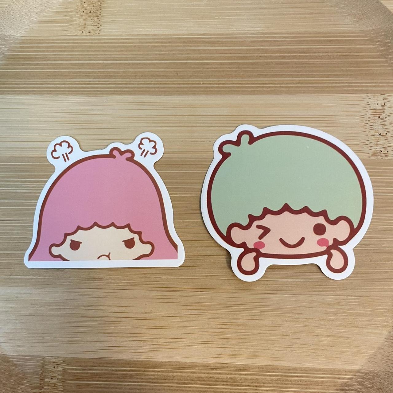Vinyl Little Twin Star Kiki and Lala Sticker +... - Depop