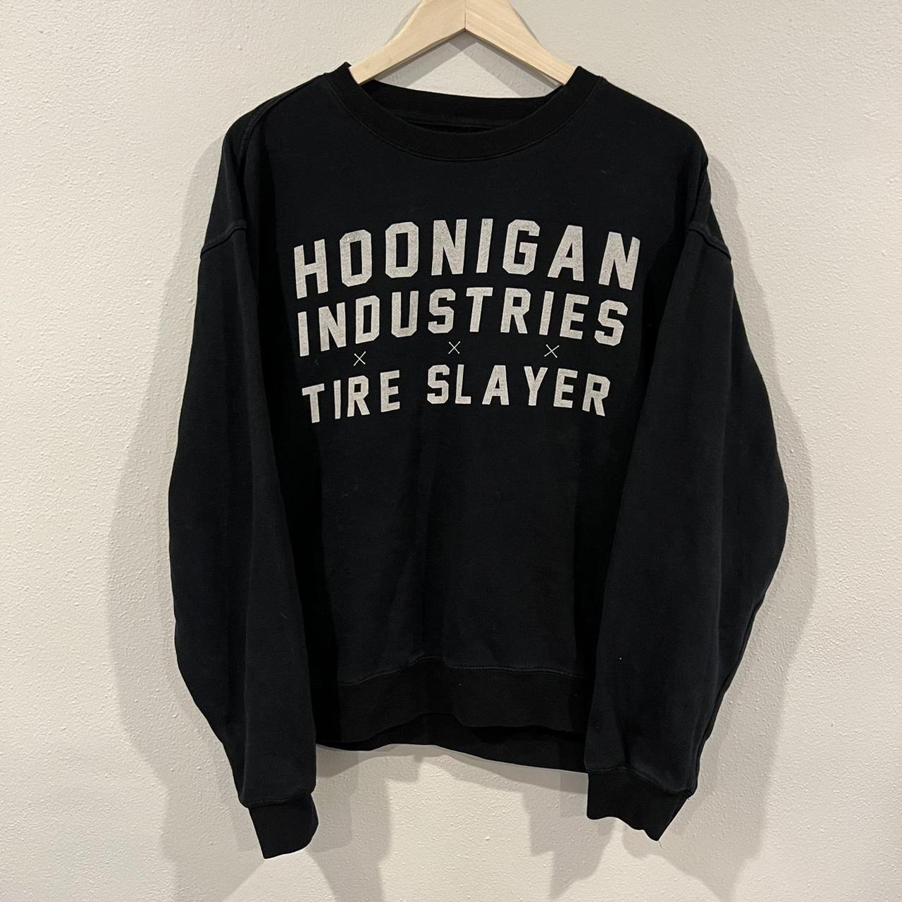 Hoonigan tireslayer ken block sweatshirt $35... - Depop