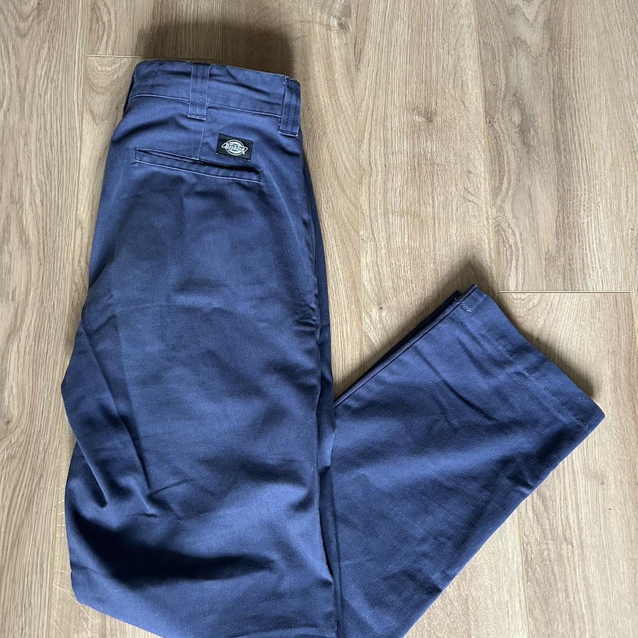 Dickies workwear chinos Blue / 32/32 - wide ish leg - Depop