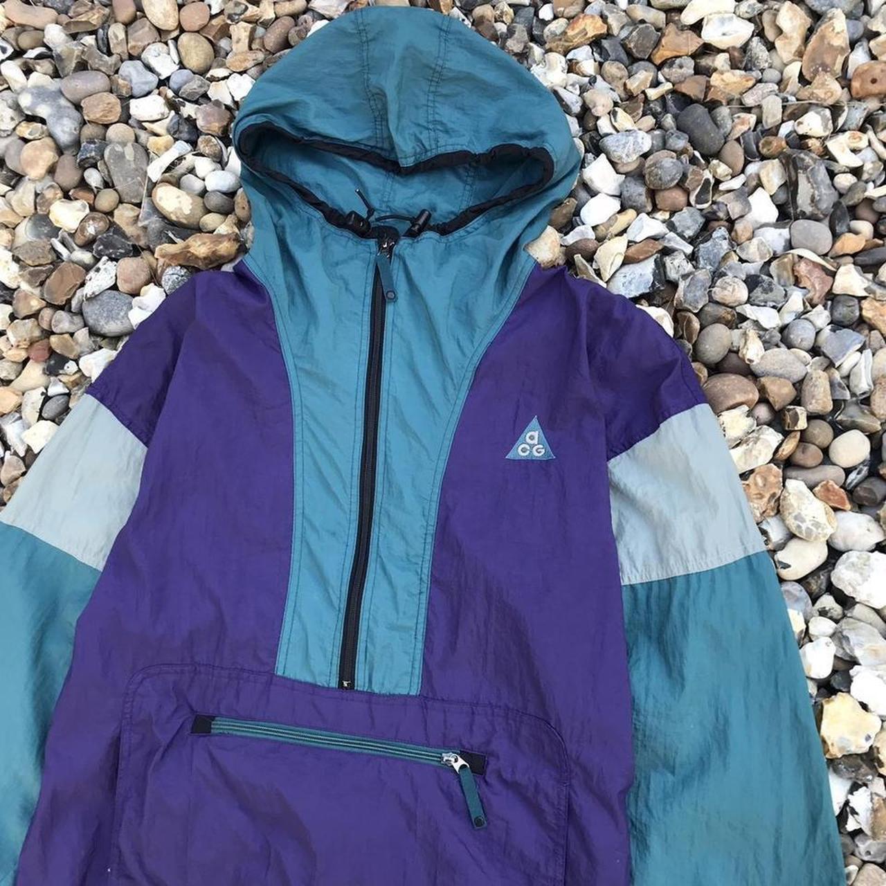 Vintage Nike ACG 1/2 Zip Jacket. Size... - Depop