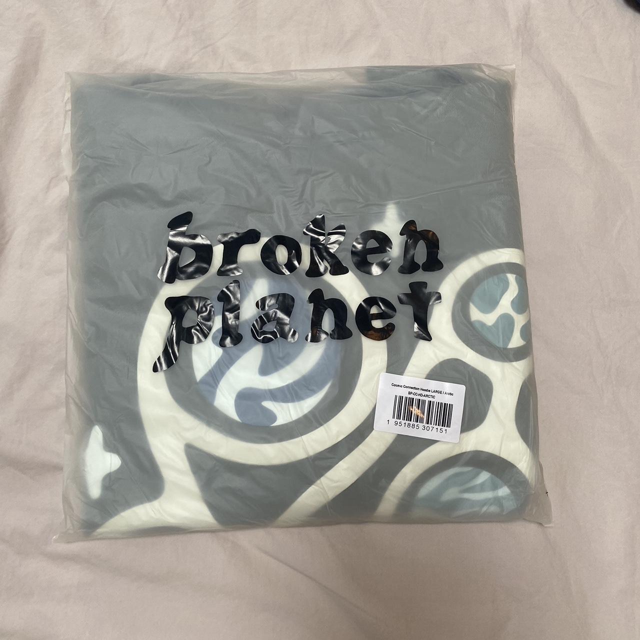 BPM cosmic connections hoodie unisex size L, broken... - Depop