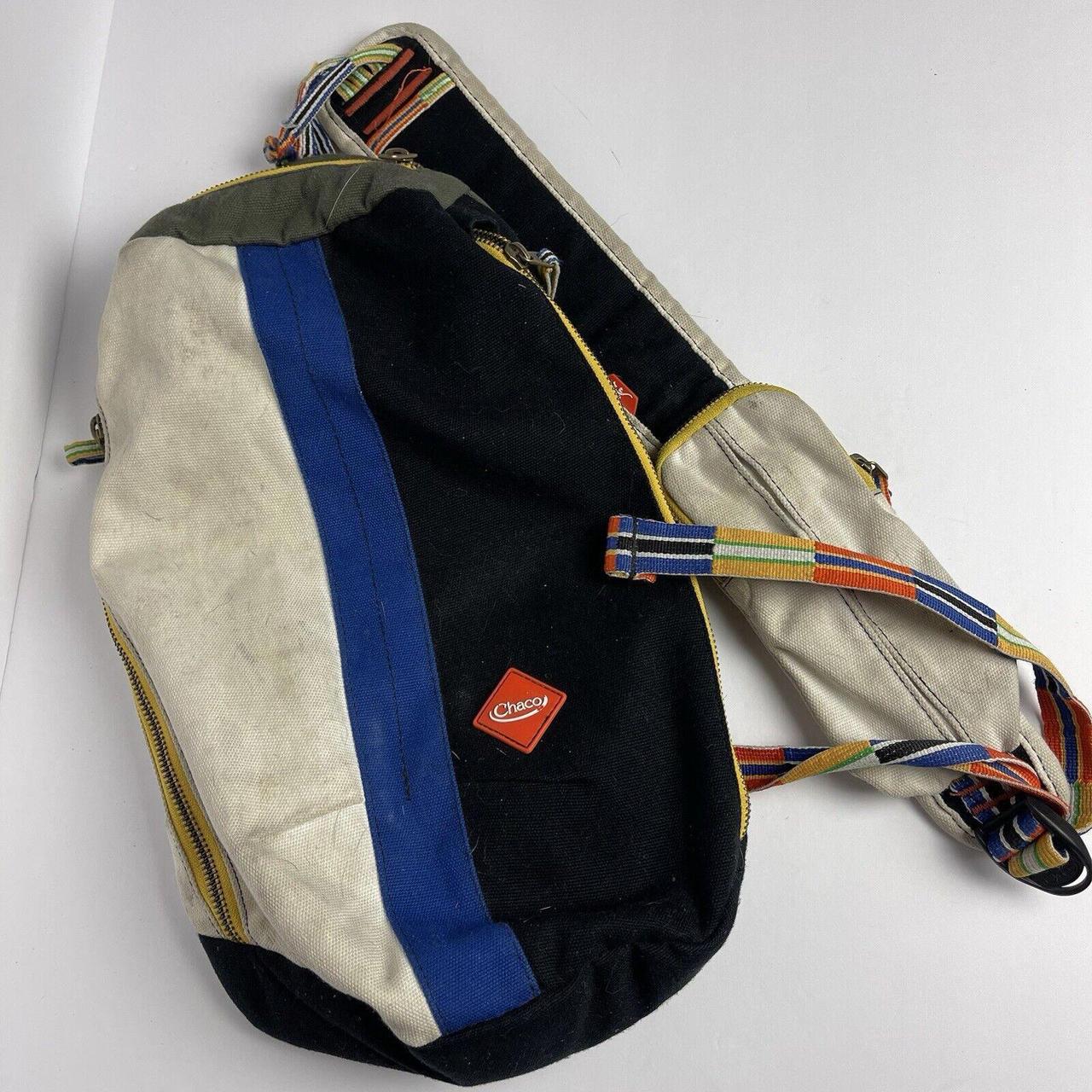 Chacos Backpack 17" Sling Bag Multicolor Tote The... | Depop