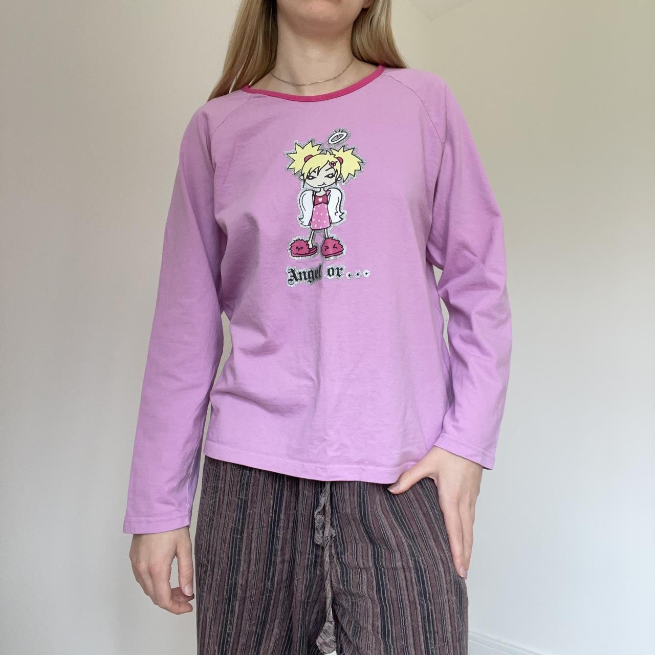 90s y2k vintage Tammy girl graphic tee • bubblegum... - Depop