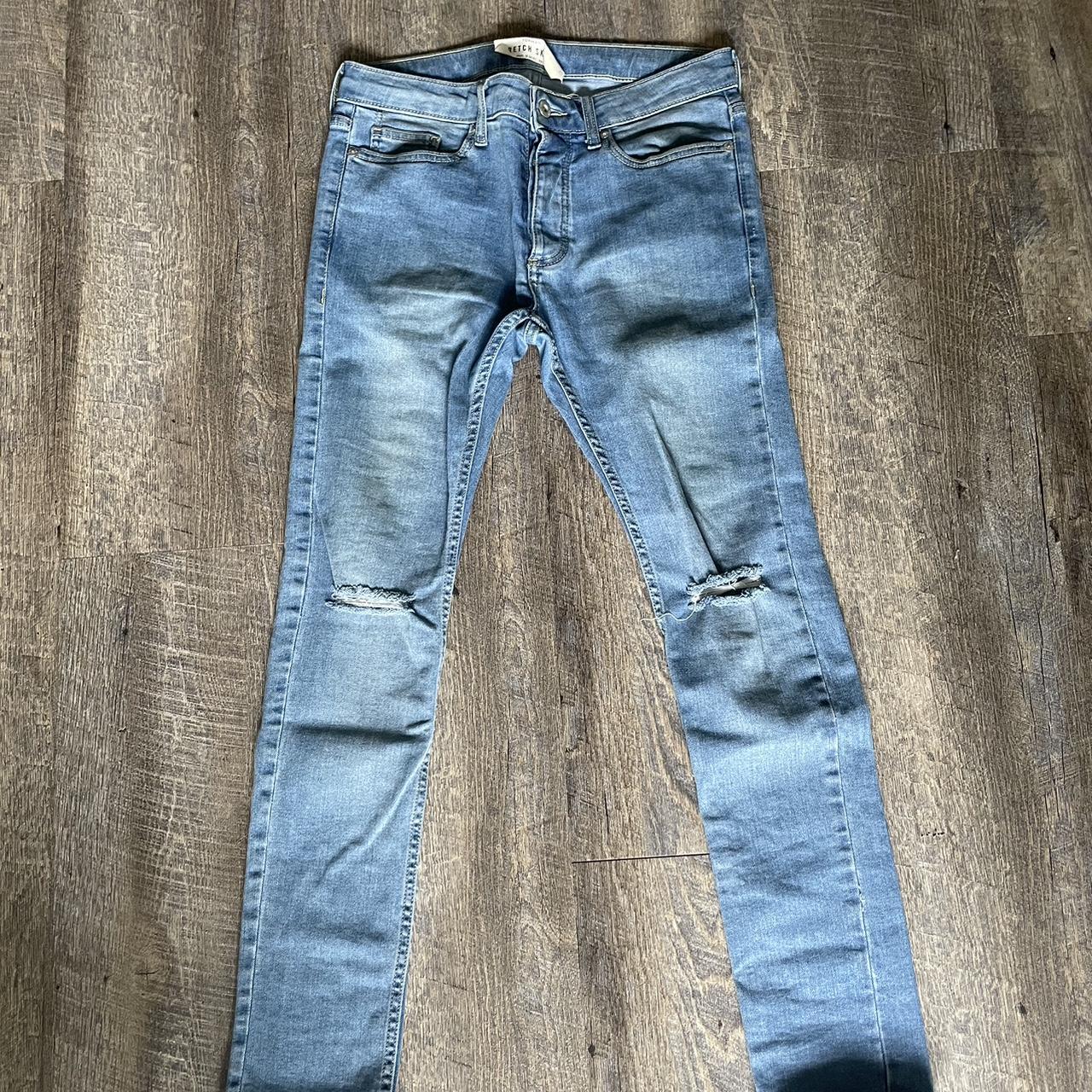 Topman stretch skinny denim Size 30/32 mens fits... - Depop
