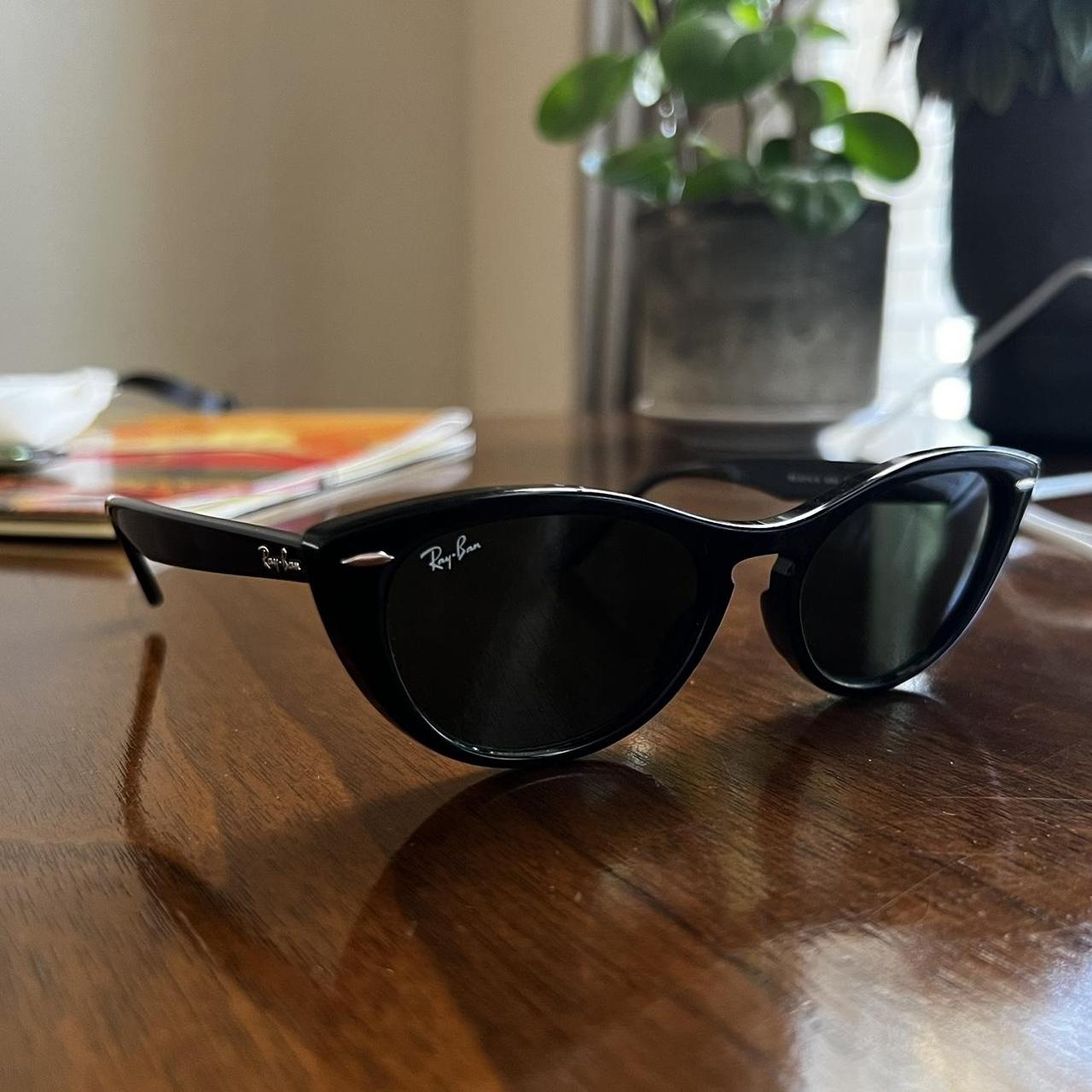 Ray-Ban Women's Black Sunglasses | Depop