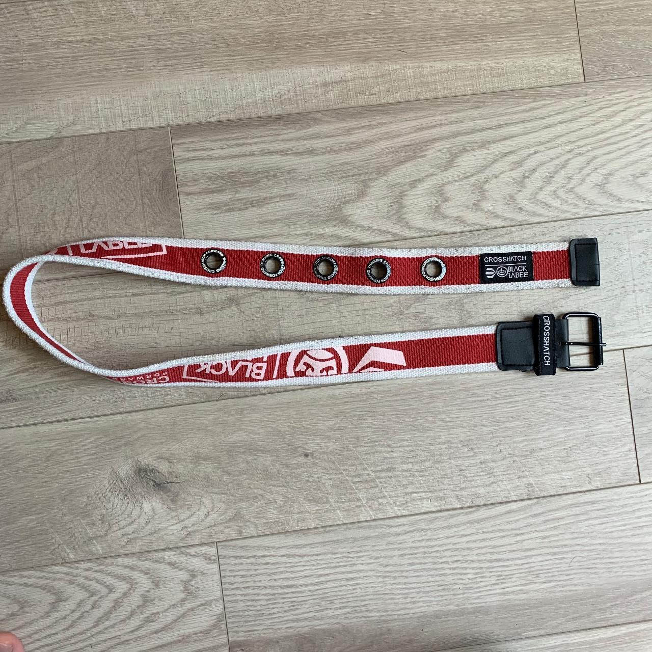 FUNKY BELT- crosshatch belt one size great... - Depop