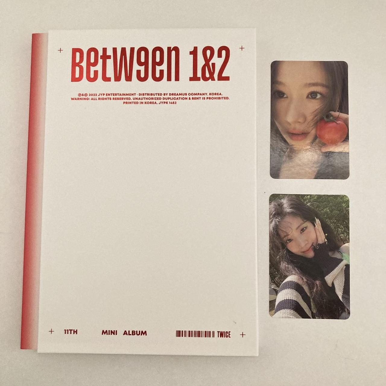 Twice Between 1&2 album with Sana and Dahyun... - Depop