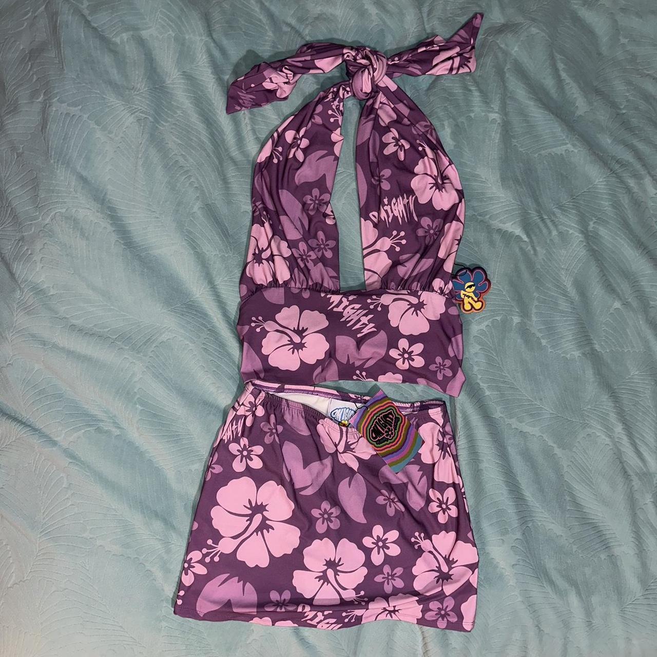 Omighty purple set, brand new with tags only tried on - Depop