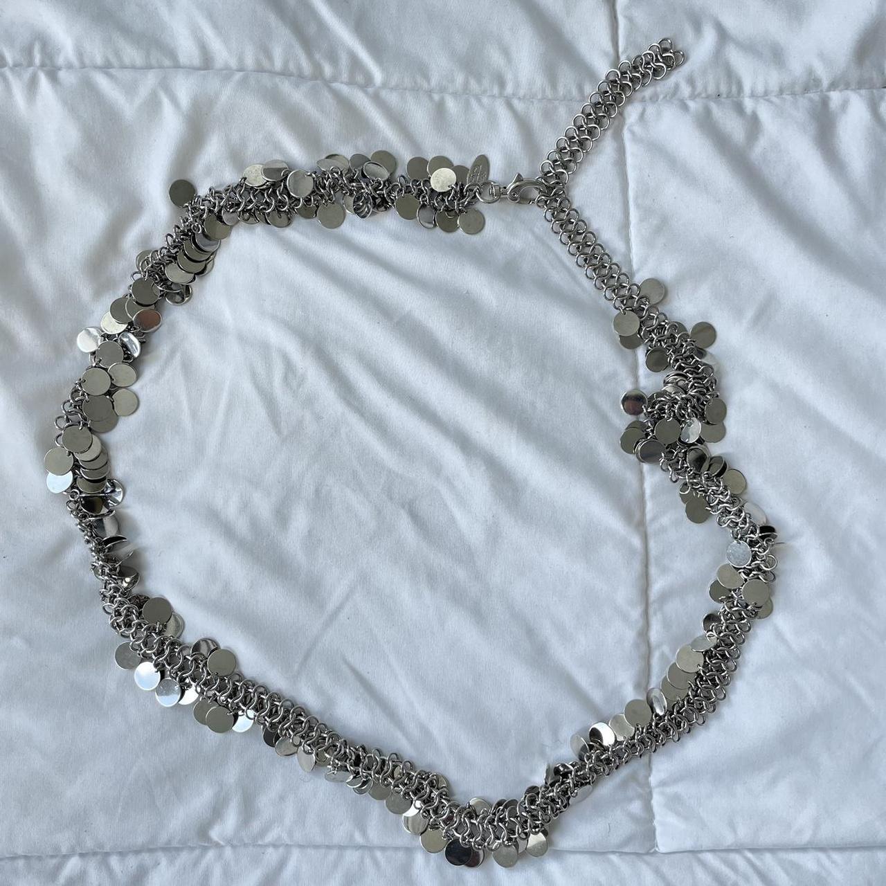 Vintage 90s silver chain belt So cute!!!! #vintage... - Depop