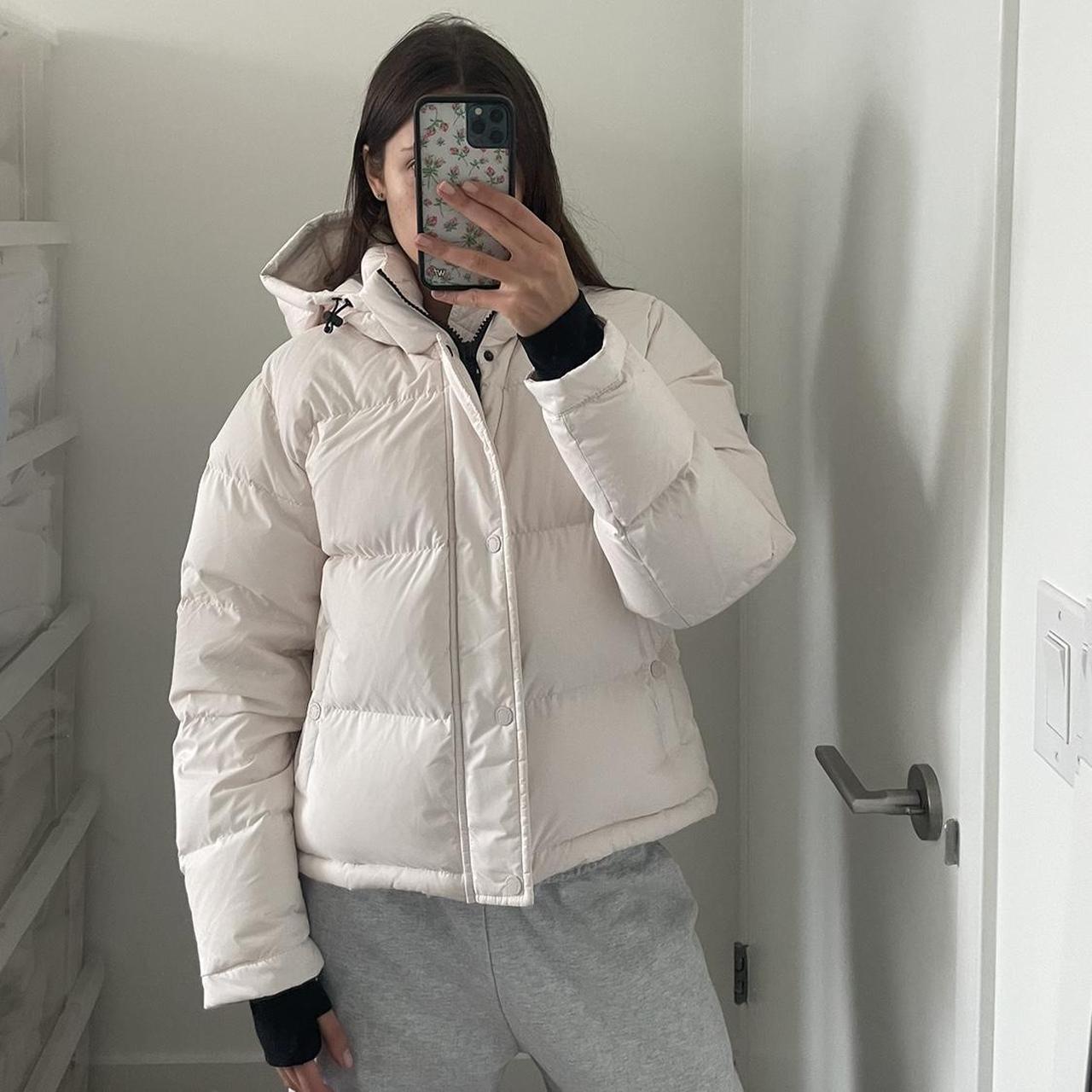 Light pink Aritzia super puffer jacket Limited... - Depop