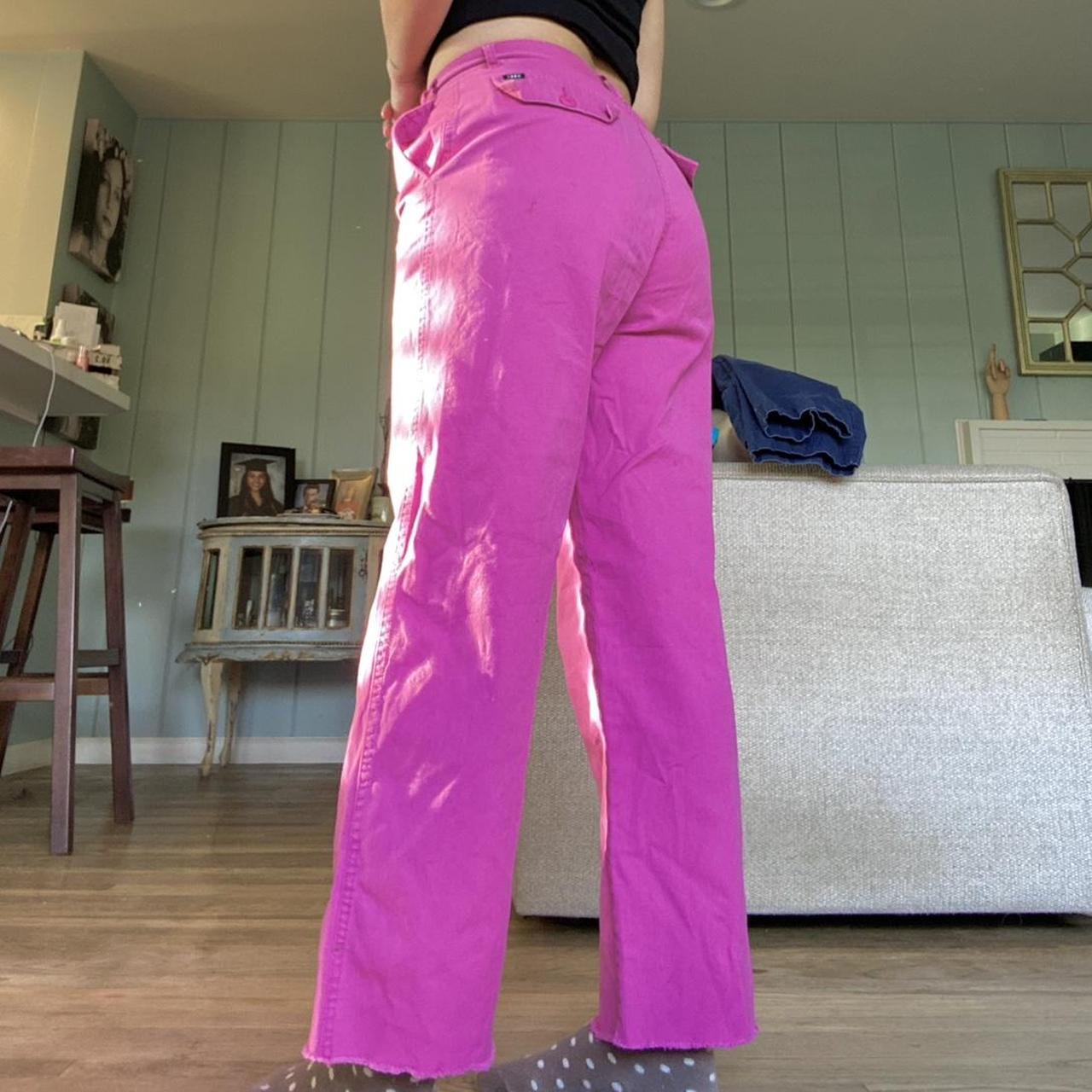 OBEY pink high waisted cargo pants💗🌸😇 #obey #pink... - Depop