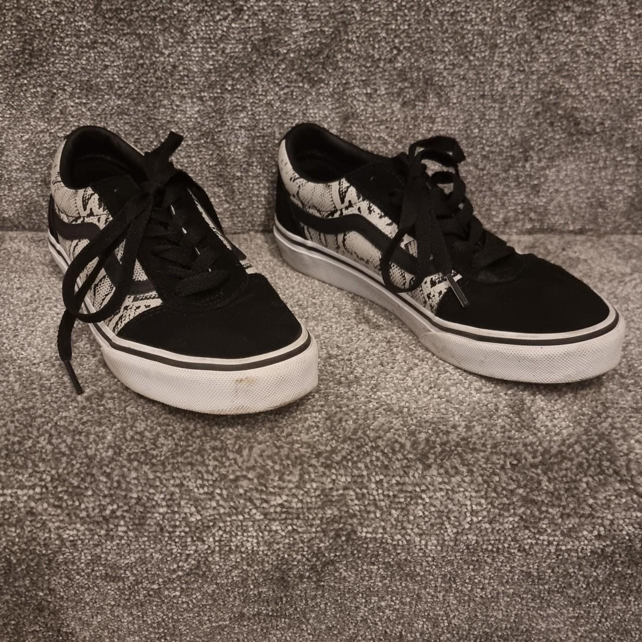 Vans size 3, excellent condition only worn a few times - Depop