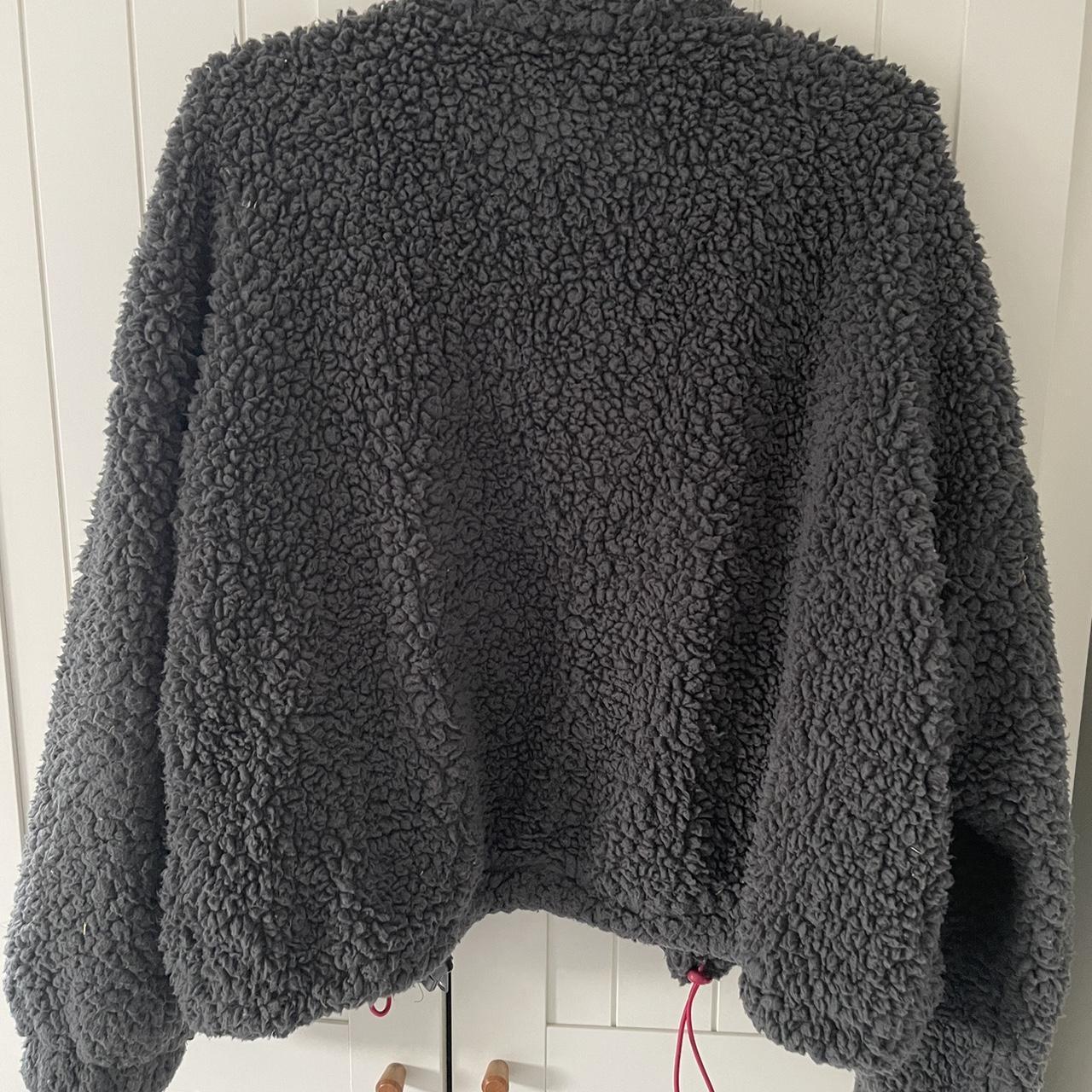 Shearling jacket Urban outfitters fleece jacket... - Depop