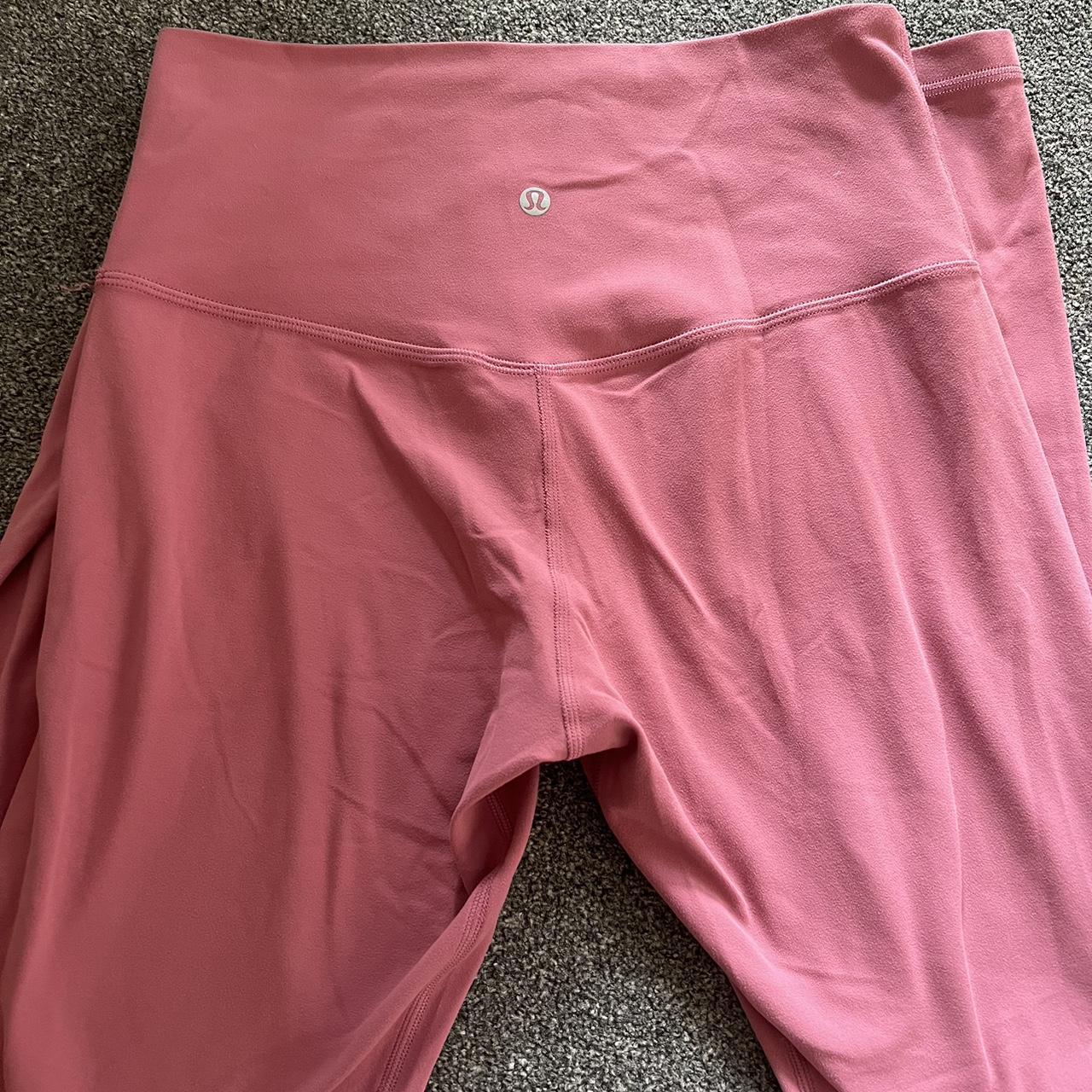 Lululemon align pink leggings 🫶🏻 - work but good... - Depop
