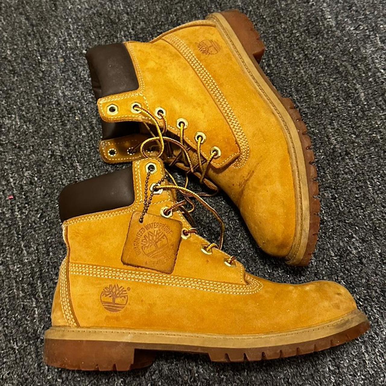Worn Timberland boots Defects are pictured 5.5 M - Depop