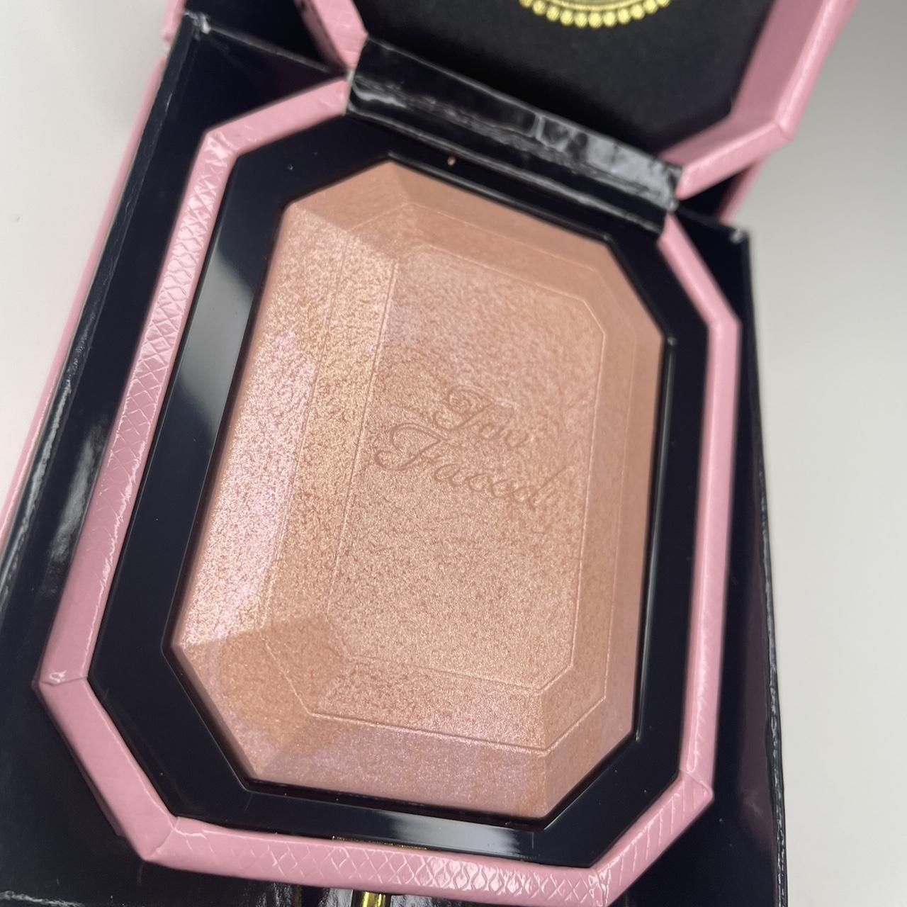 too faced diamond light highlighter shade fancy... - Depop