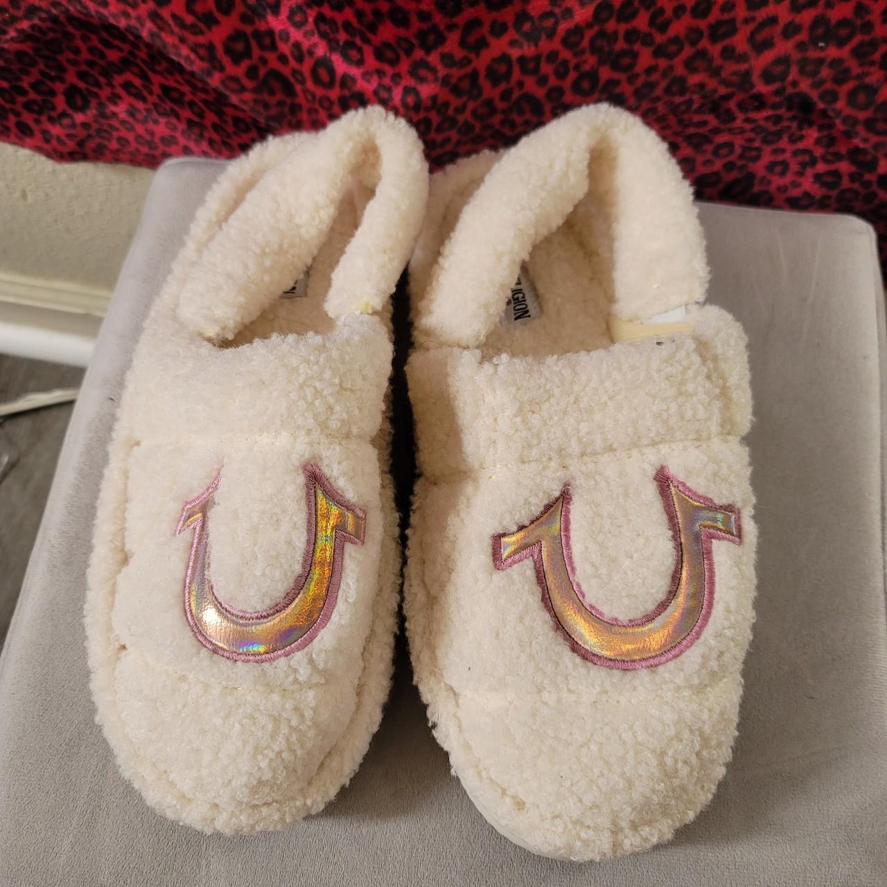 True Religion Women's Slippers | Depop