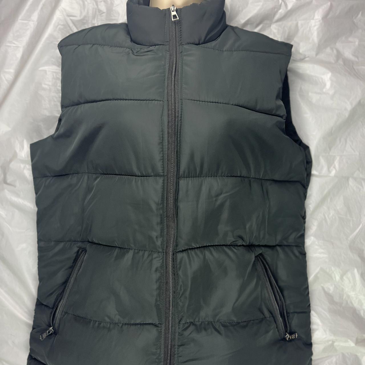 XL Ladies Puffer Gilet Jacket Padded Vest Top Body... - Depop
