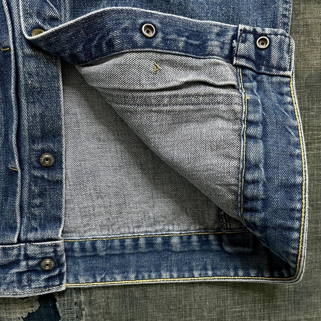 1950s Big Smith Buckaroo double pleated denim jacket... - Depop