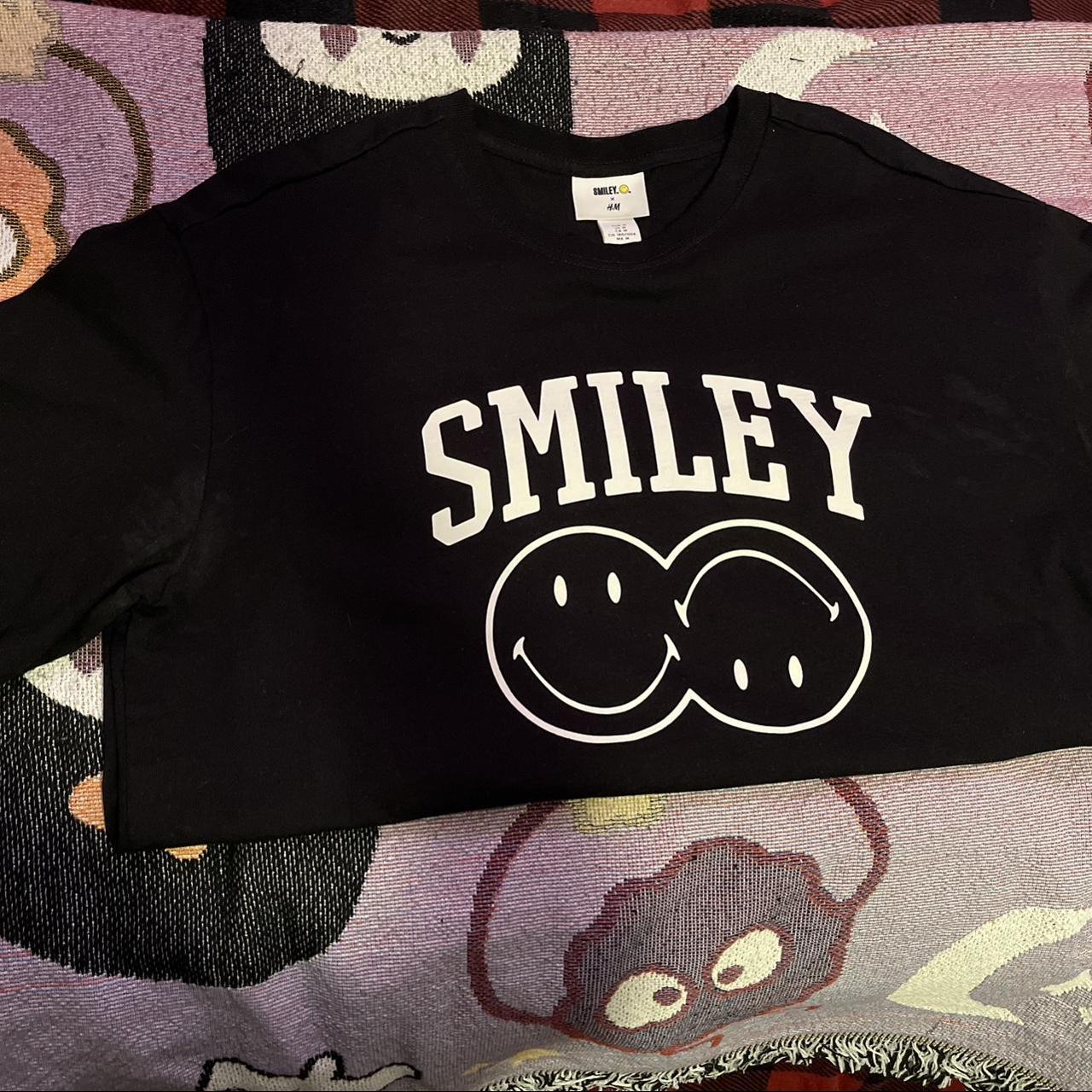 H&M “Smiley” Collection T-Shirt Only worn a... - Depop