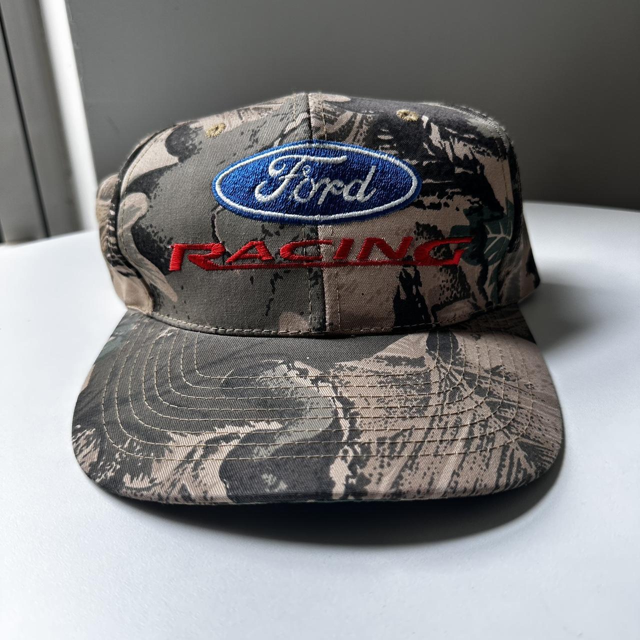 Vintage Deadstock Ford Racing Hat #vintagehat #ford... - Depop