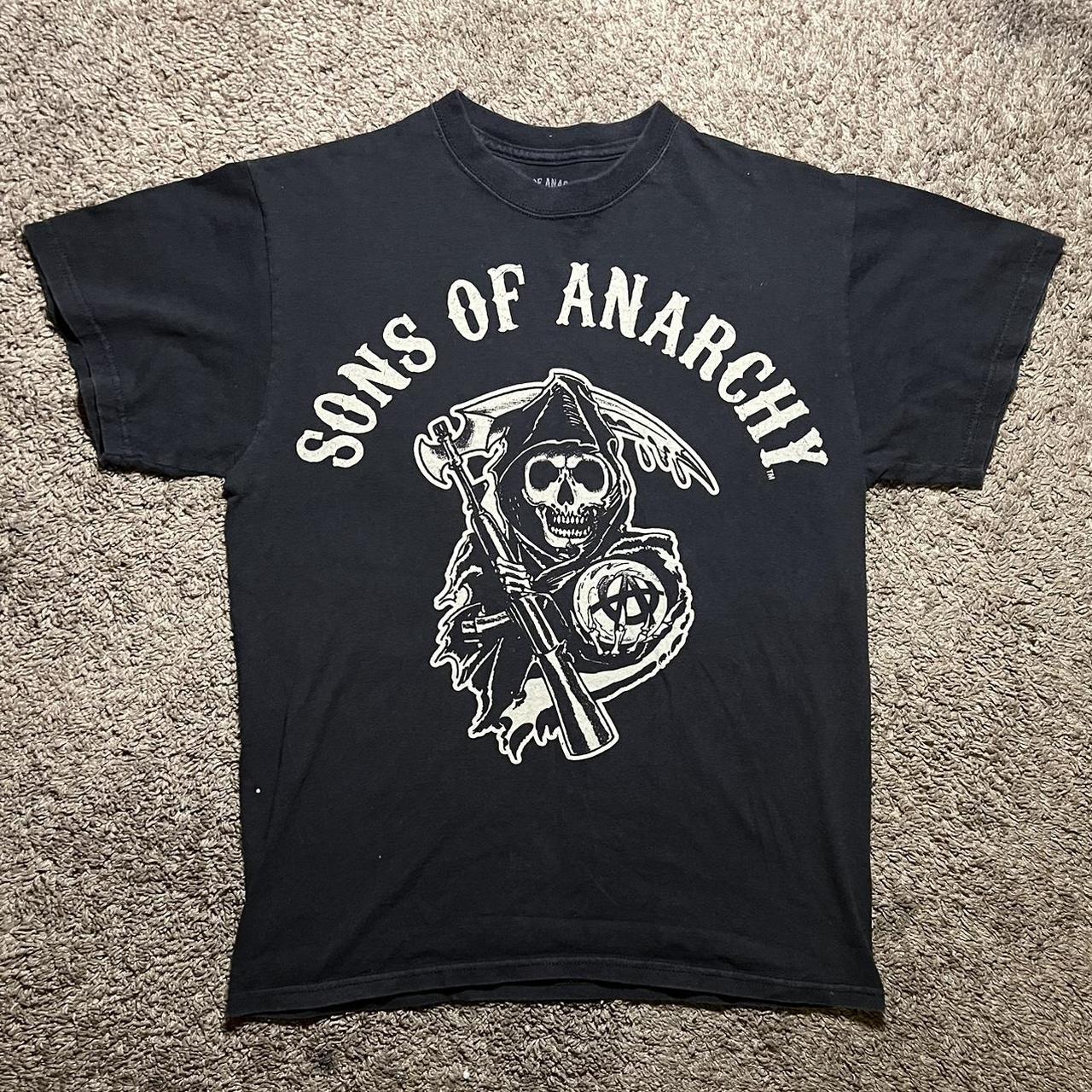 Vintage Sons of anarchy merch tee Band... | Depop