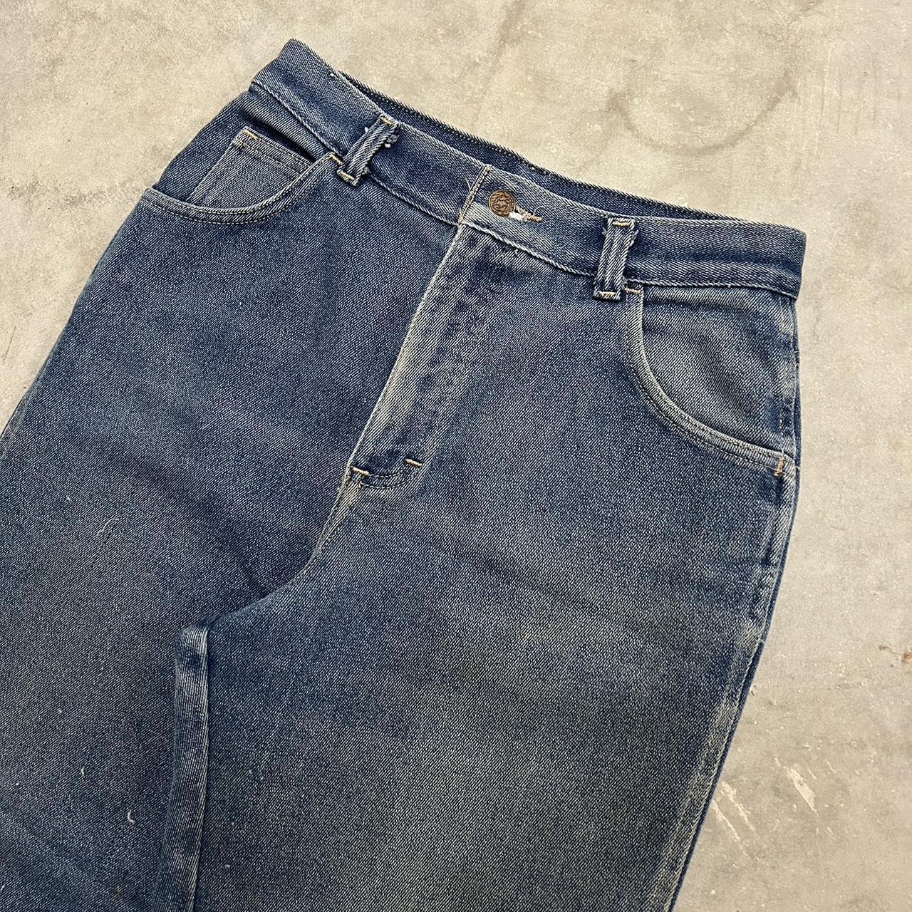 Sears Men's Blue and Navy Jeans | Depop