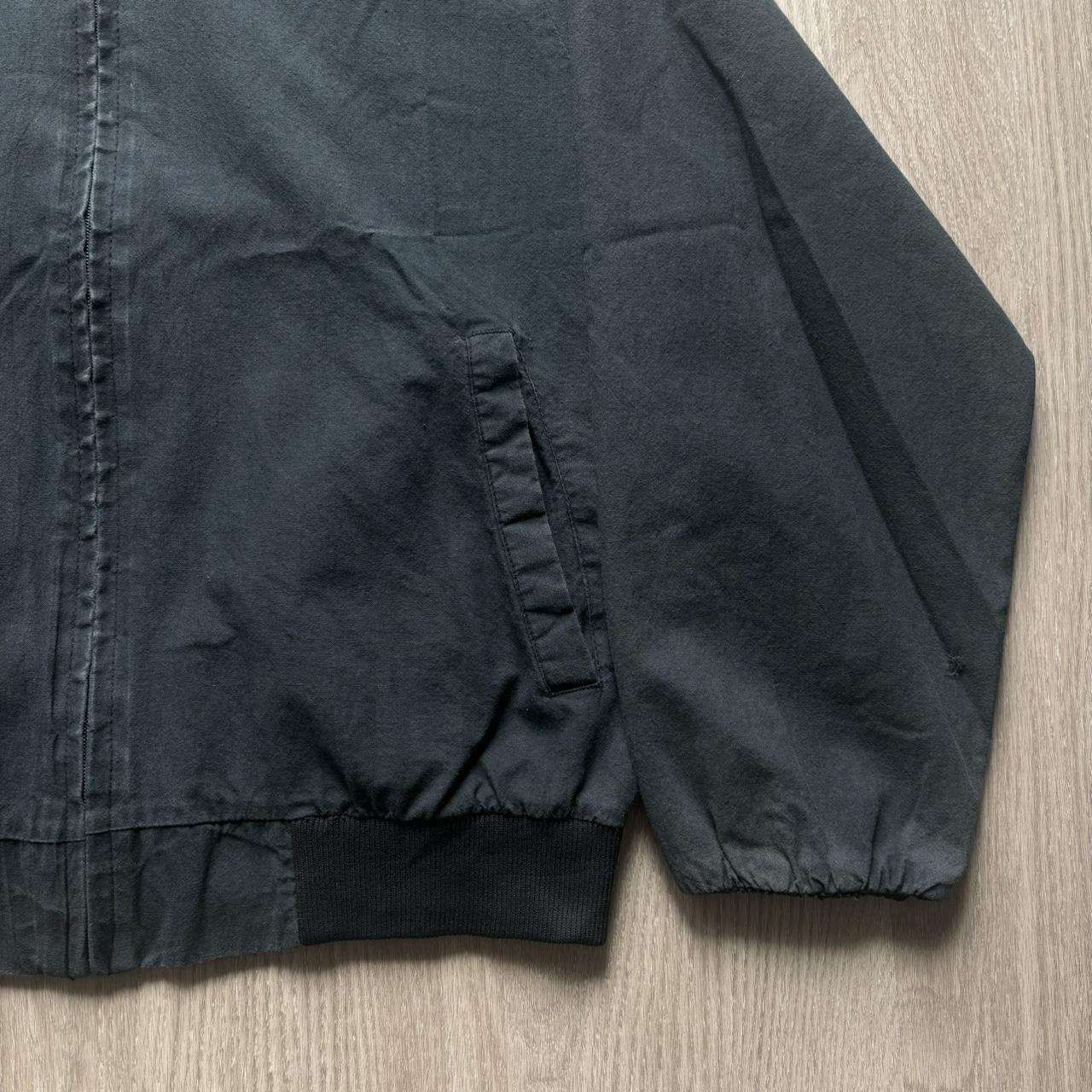 vintage 80s 90s faded black mechanic work... - Depop