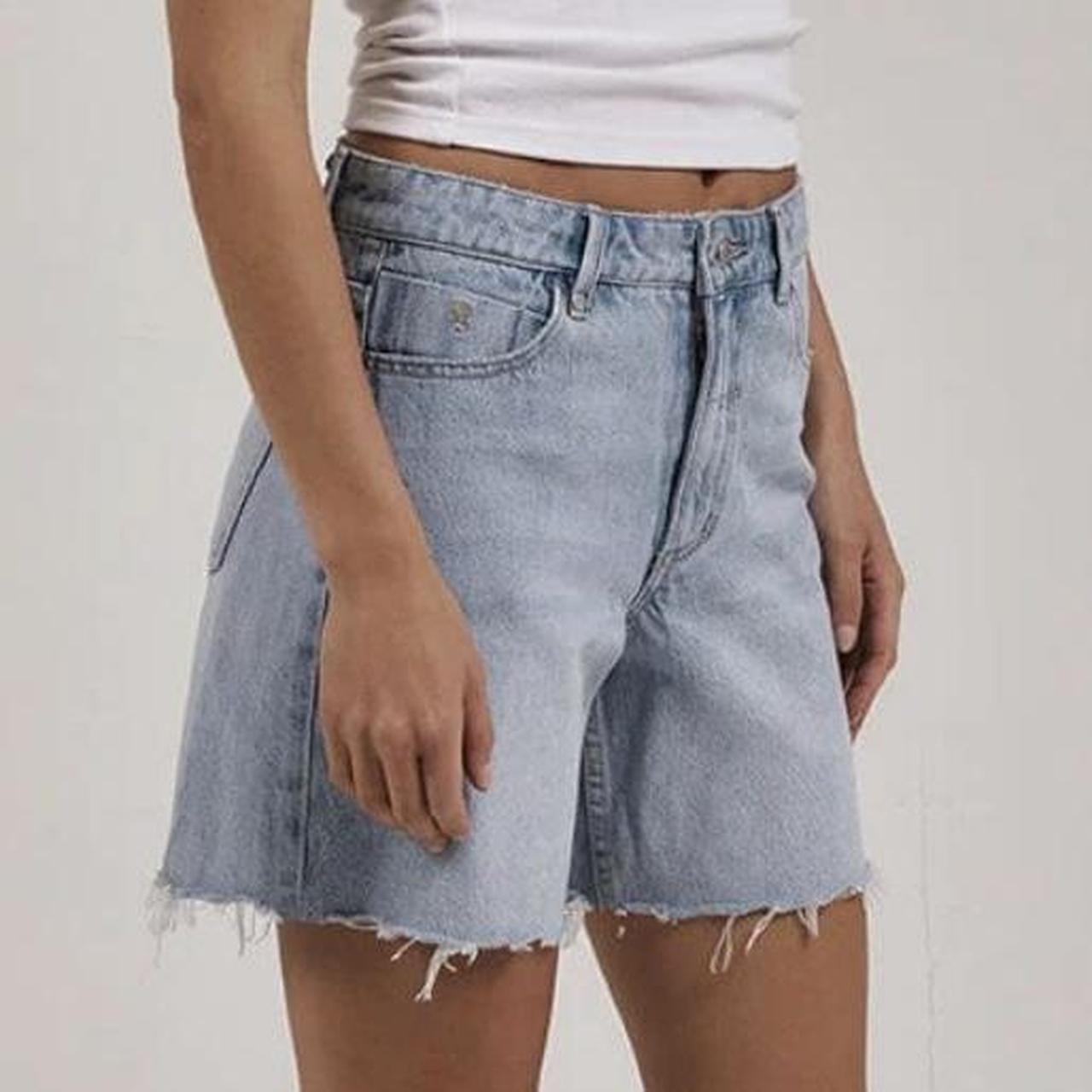 Thrills Billie Low Denim Shorts Rrp 9999 Great Depop