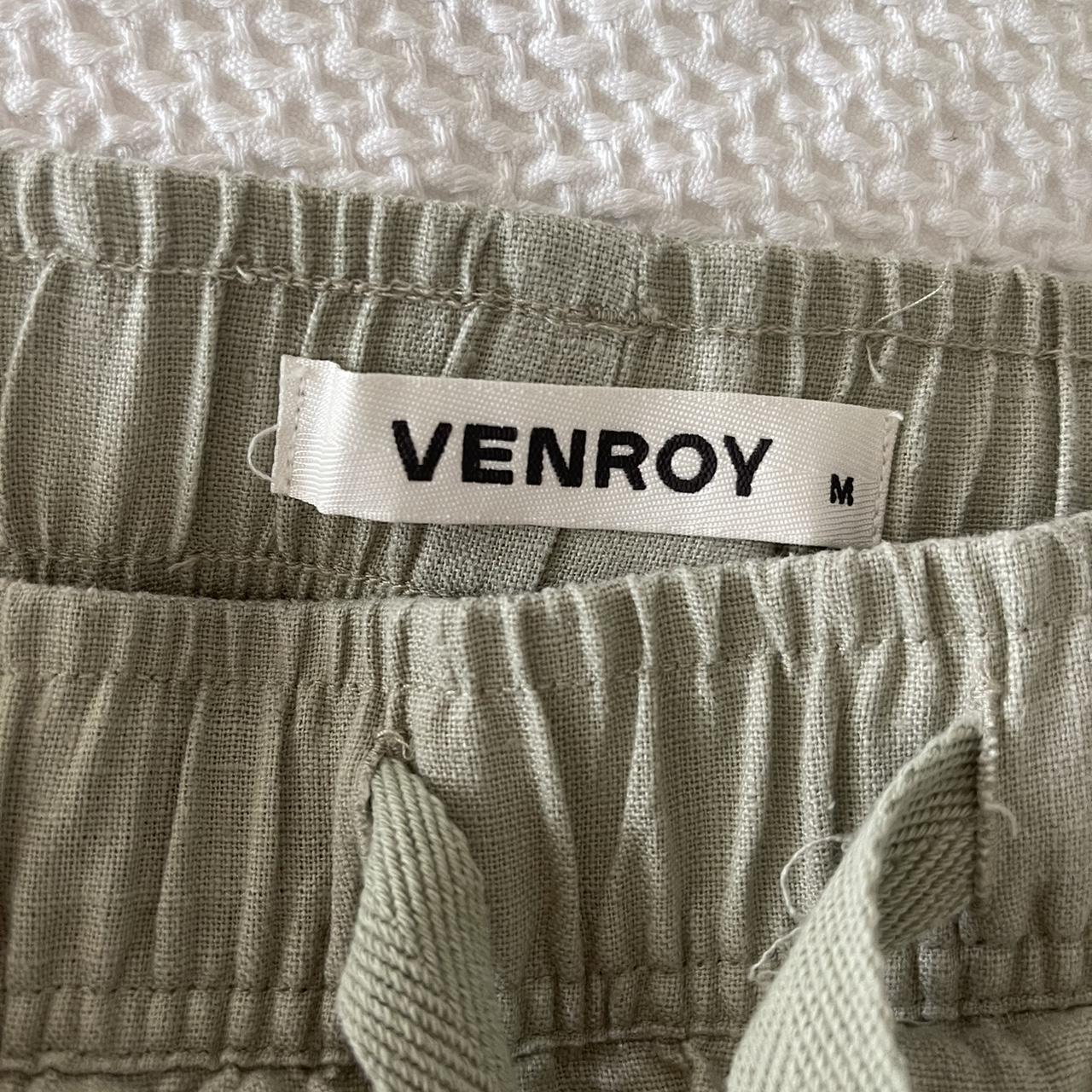 Green venroy lounge skirt. Fantastic condition,... - Depop