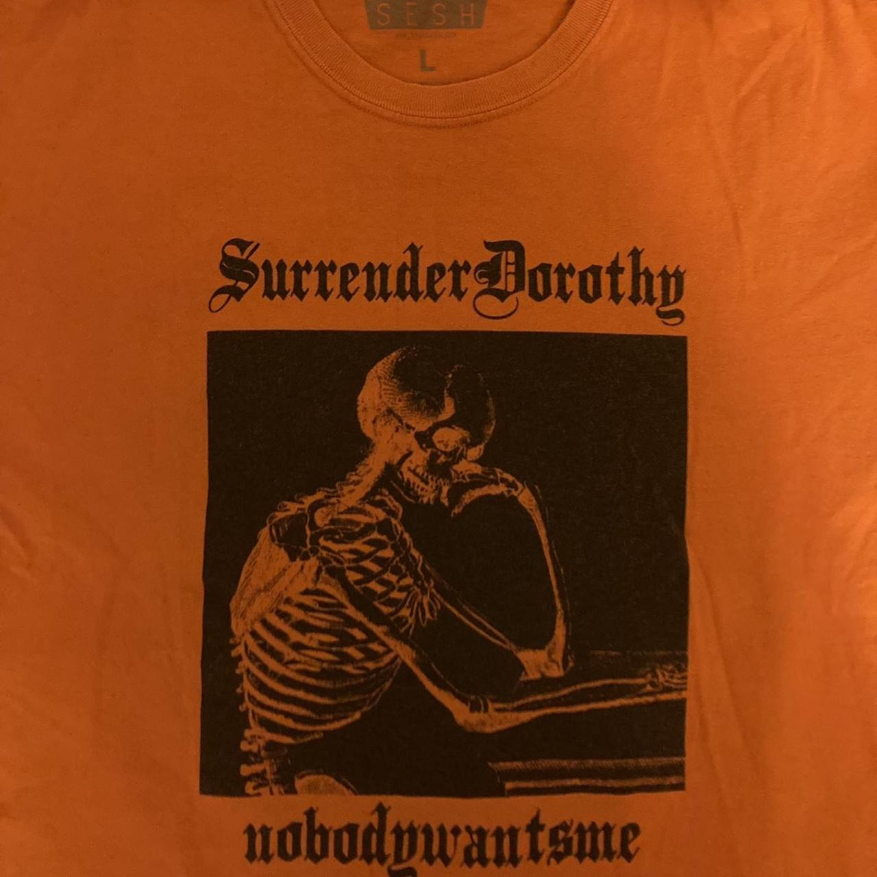 Teamsesh surrender Dorothy tee Size large Condition... - Depop