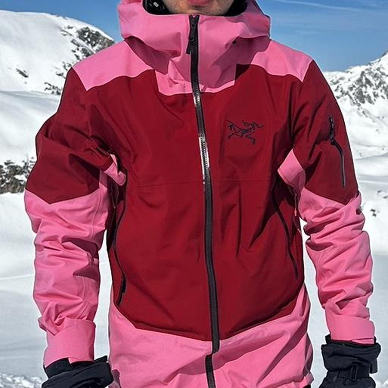 Arcteryx sabre ski / snowboard jacket 2 tone pastel... - Depop
