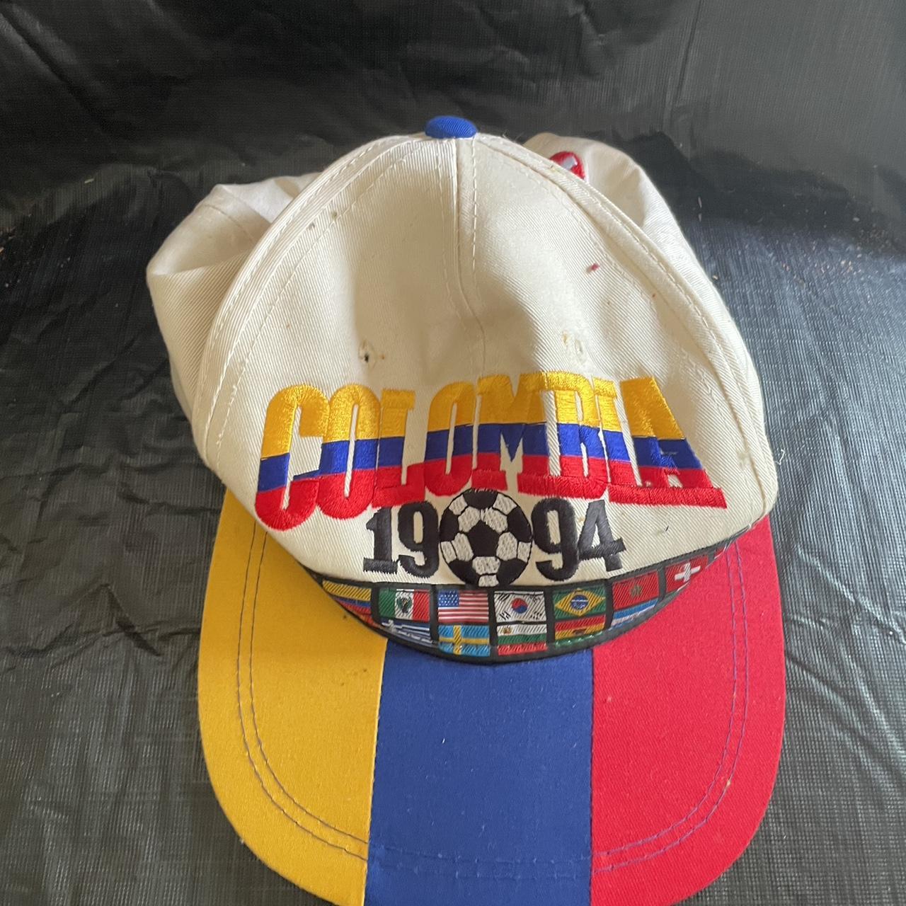 Colombia 1994 World Cup Hat 🧢 - Depop