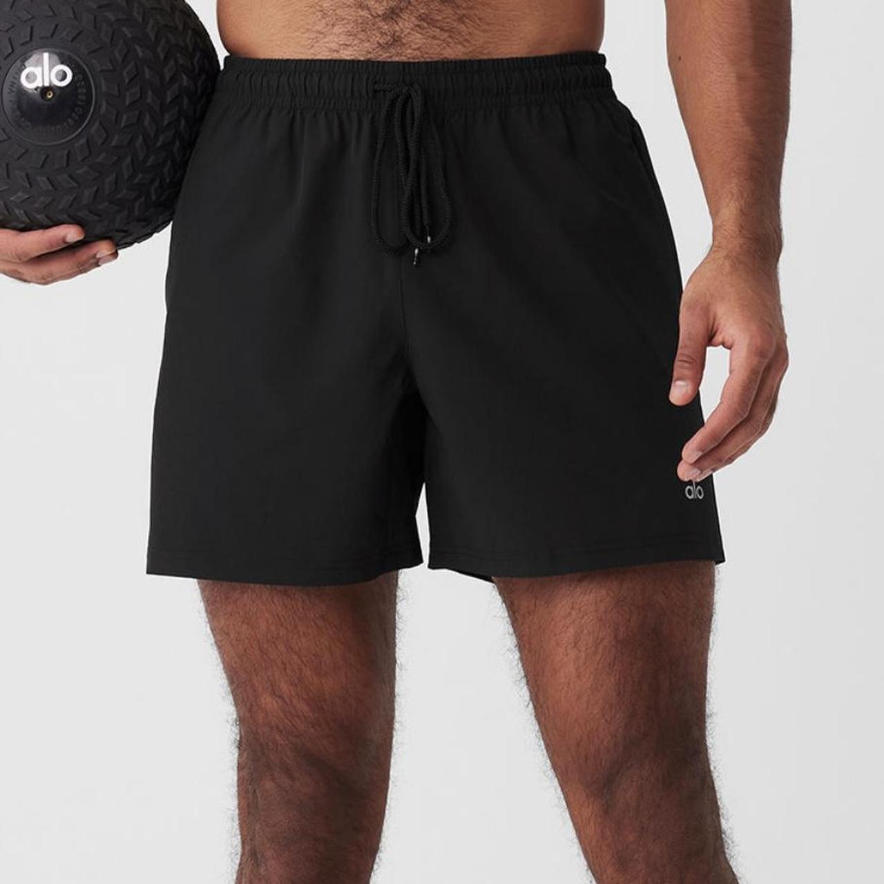 Black Alo Yoga 7” Circuit Shorts Brand new with... | Depop
