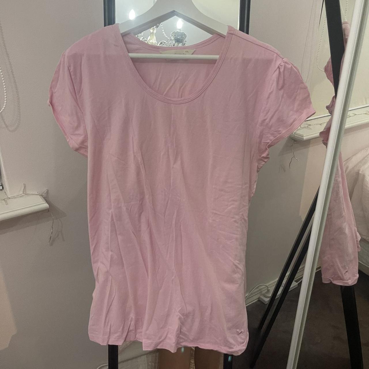 peter alexander pink basic top #peteralexander... - Depop