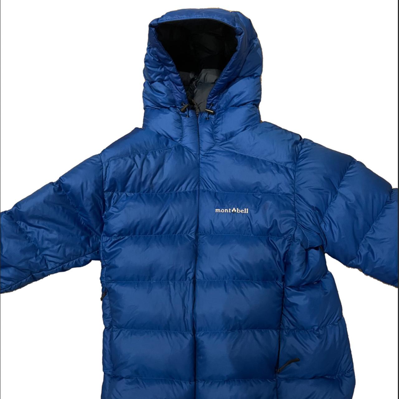 Blue Montbell Jacket. Great condition, barely worn.... - Depop