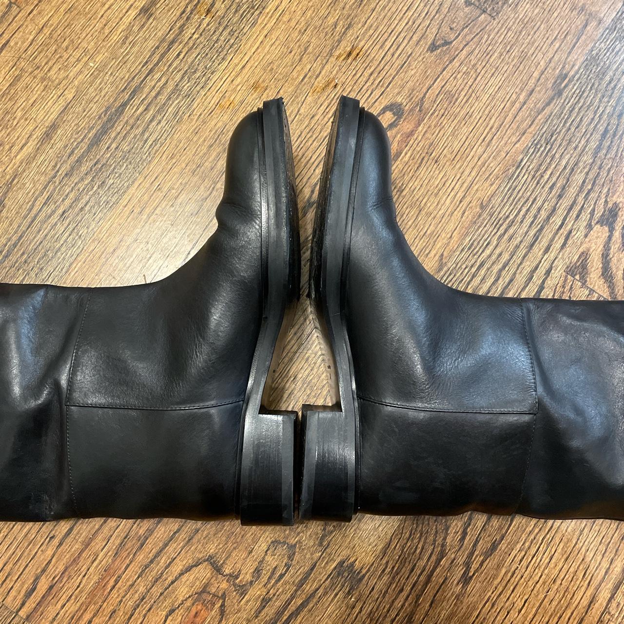 COS LEATHER RIDING BOOTS - only wore once!! It just... - Depop