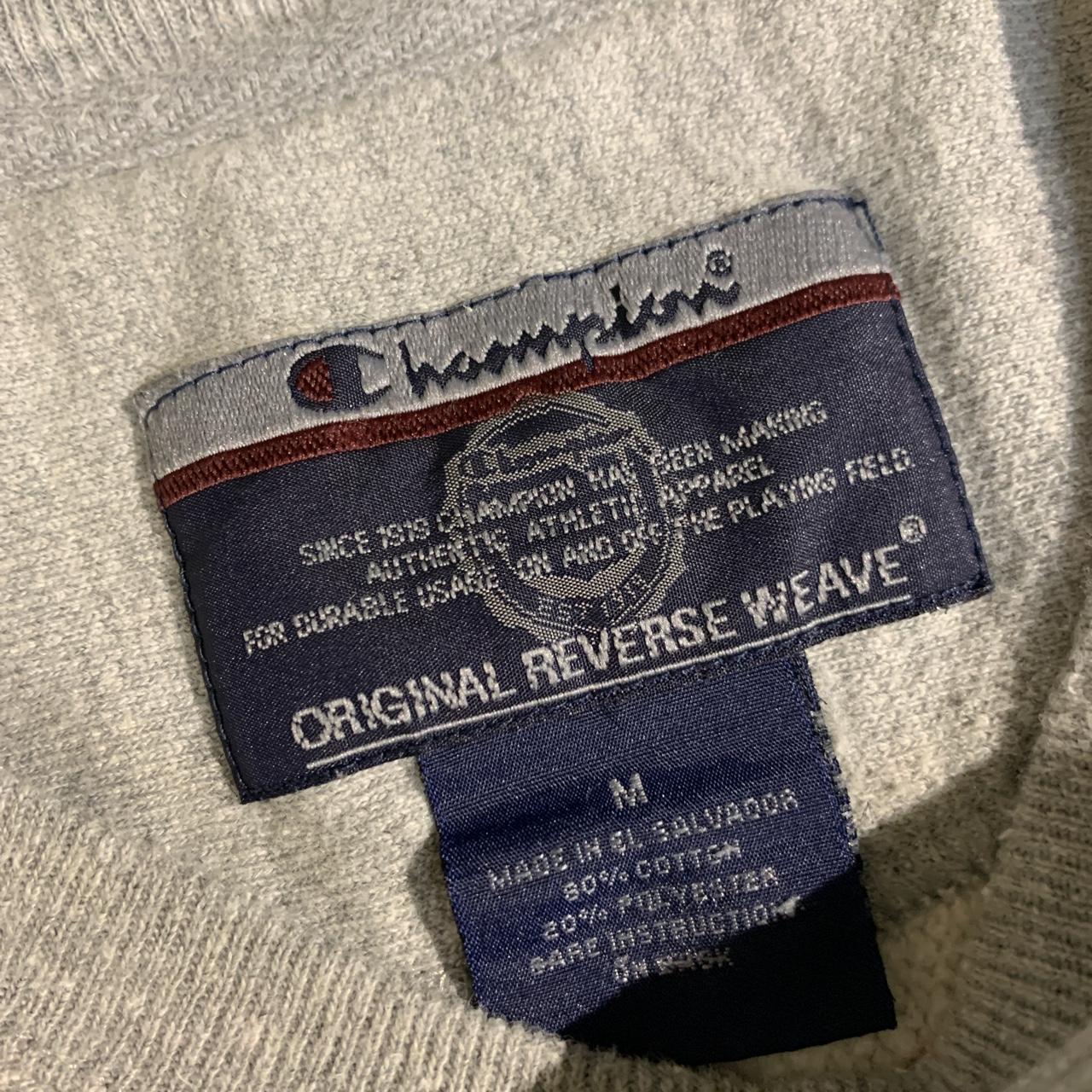 2000s Champion University of Butler Grey Reverse... - Depop