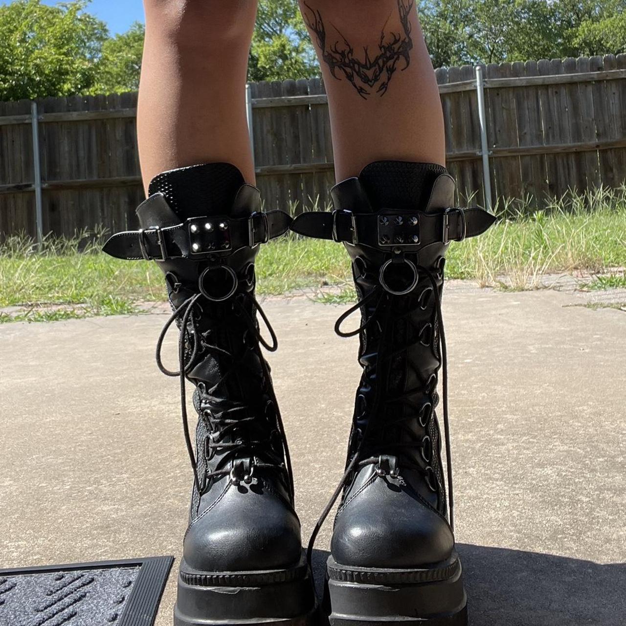 demonia shaker 70’s!!! only worn a handful of times... - Depop