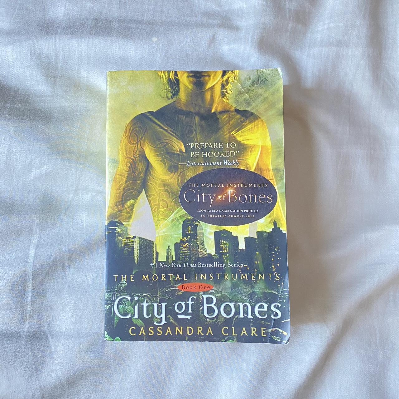 city of bones by cassandra clare (paperback) refer... - Depop
