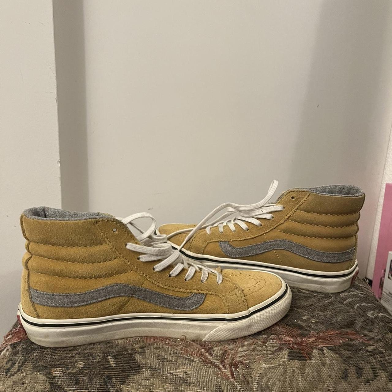 Vans Limited edition mustard old skool vans Size 6... - Depop