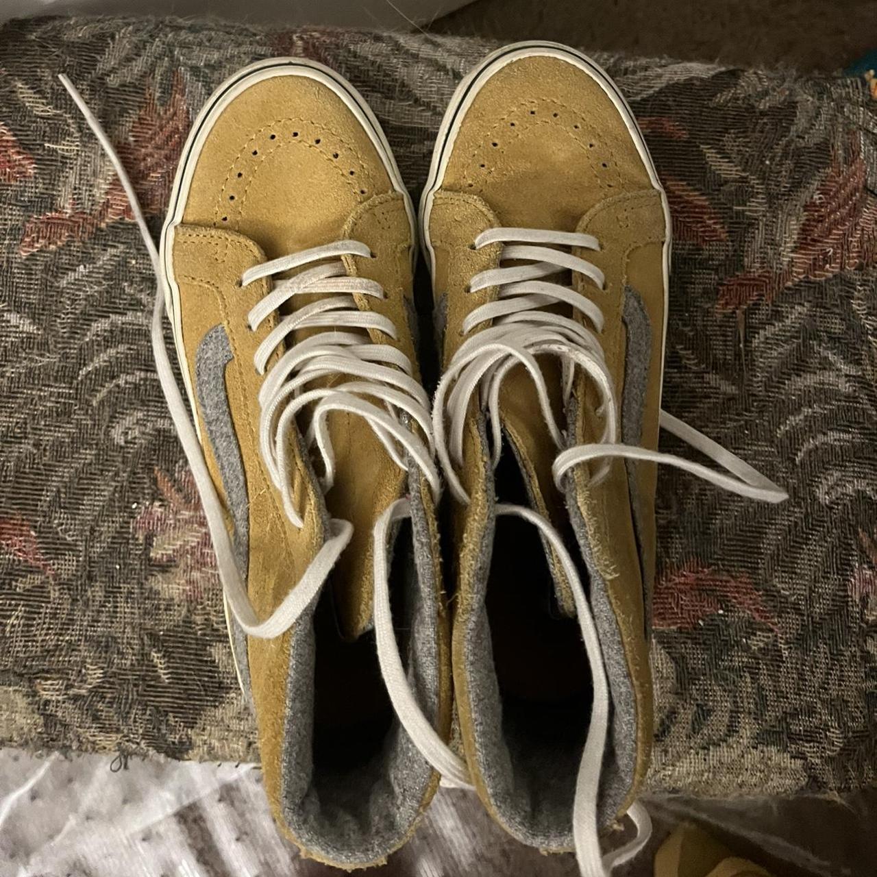 Vans Limited edition mustard old skool vans Size 6... - Depop