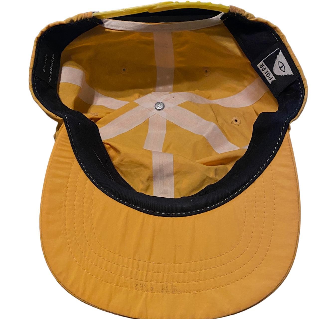 Yellow Poler unstructured hat - Depop